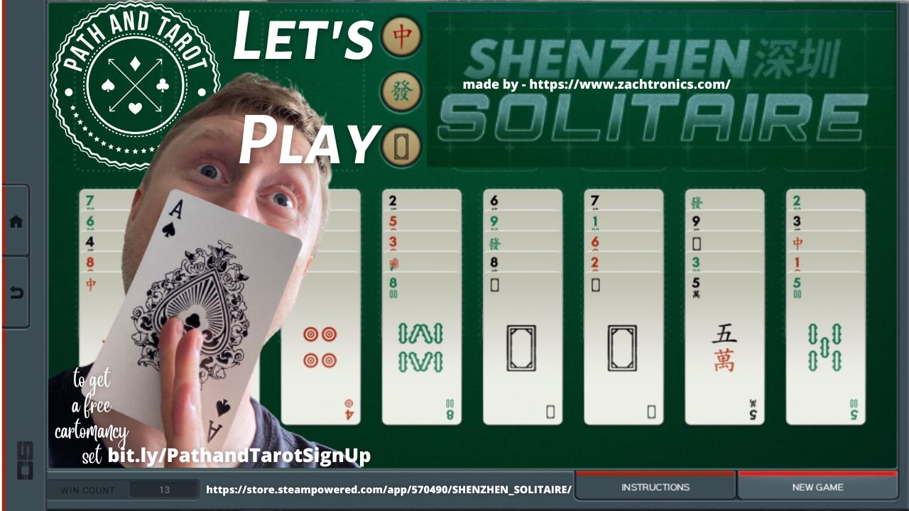 SHENZHEN SOLITAIRE With PathandTarot | PathandTarot